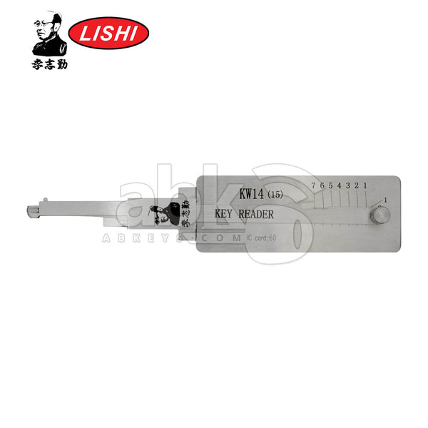 Original Lishi KW14 V2 Decoder Reader for Kawasaki Lishi Tool ABK-987 ...