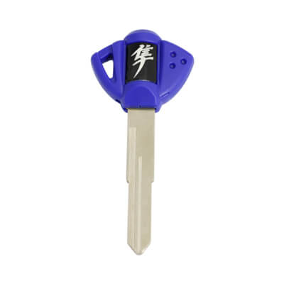 Suzuki GSX-R HAYABUSA Motorcycle Chip Less Key SZ17 Blue |ABKEYS